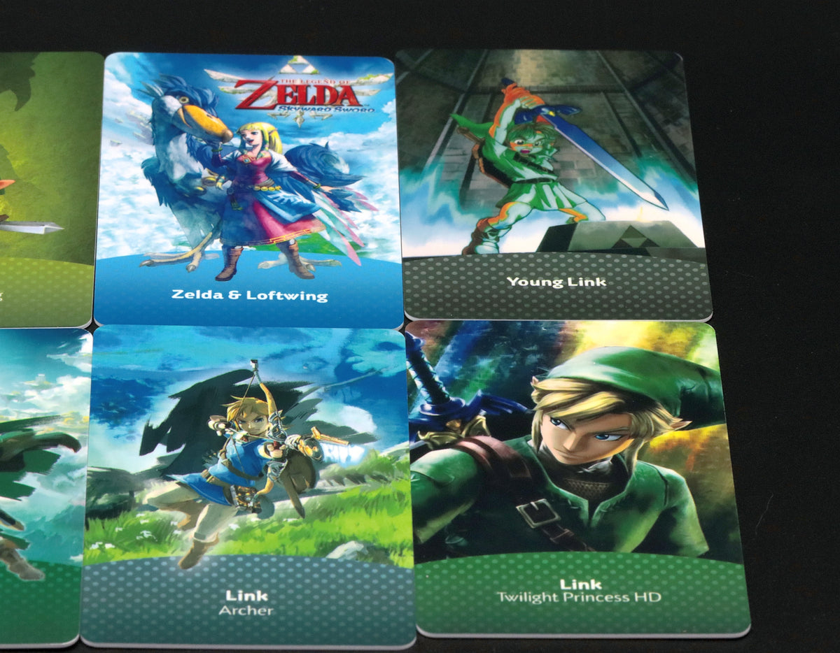 10-pack Legend of Zelda Link & More Selection NFC Card Tag amiibo ...