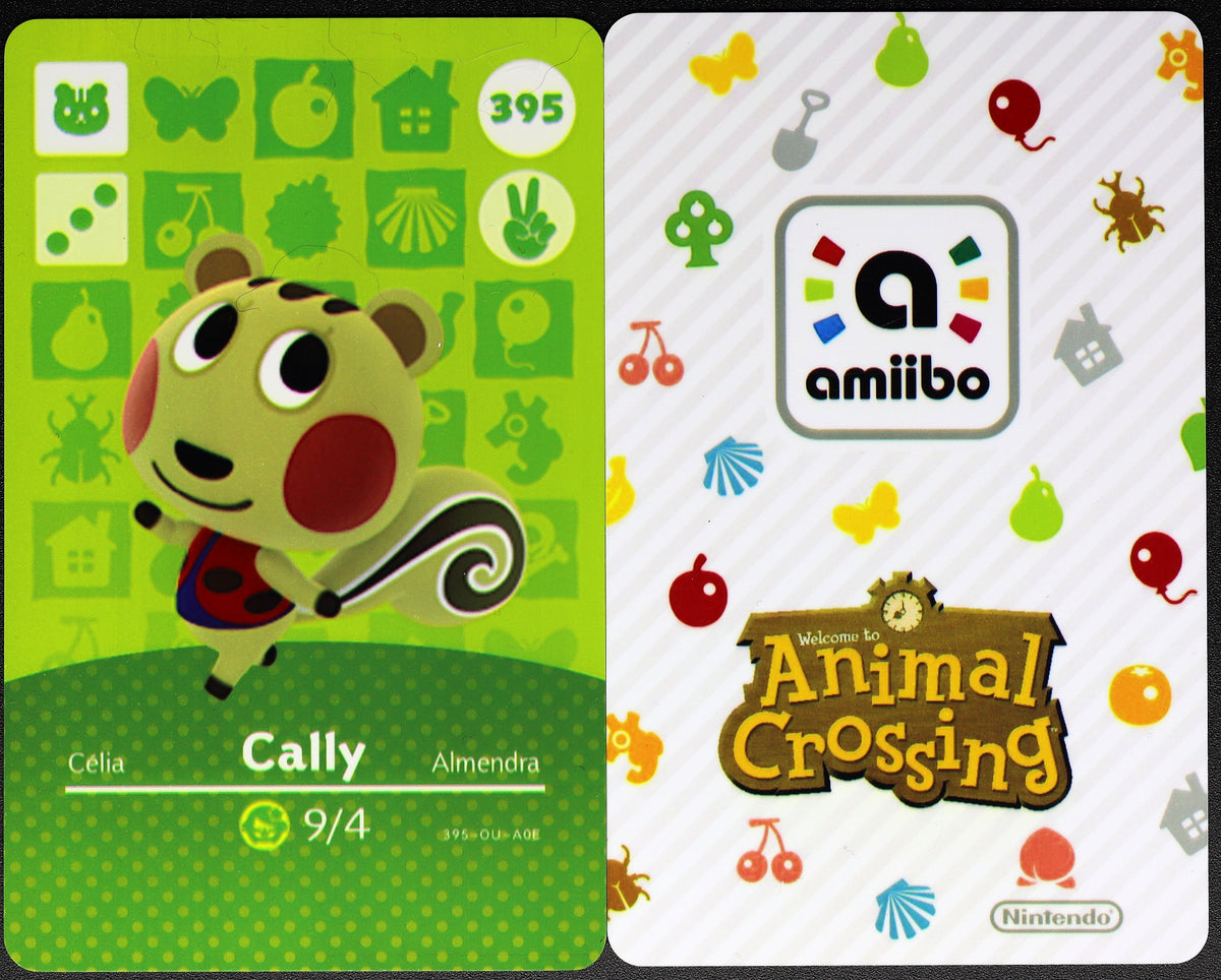 Cally #395 Animal Crossing Amiibo Card – Villager Cards