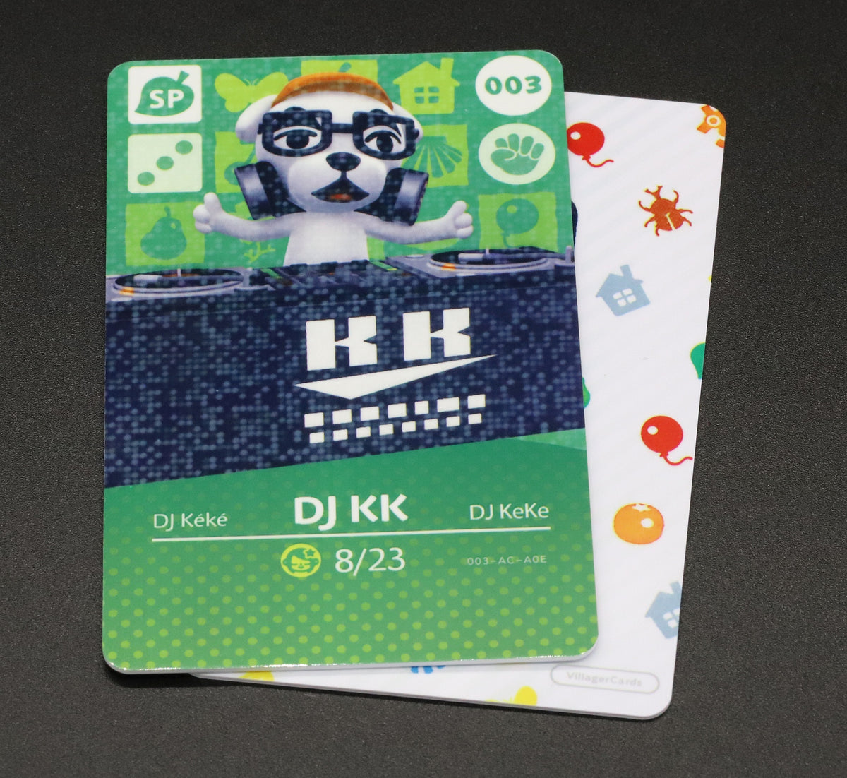 DJ KK #003 Animal Crossing Amiibo Card (Special Character) – Villager Cards